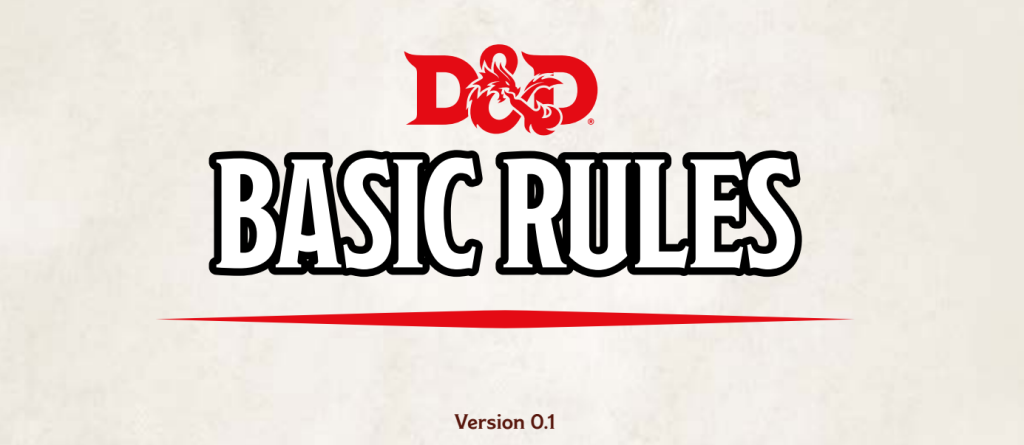 D&D Basic Rules is Now Available!